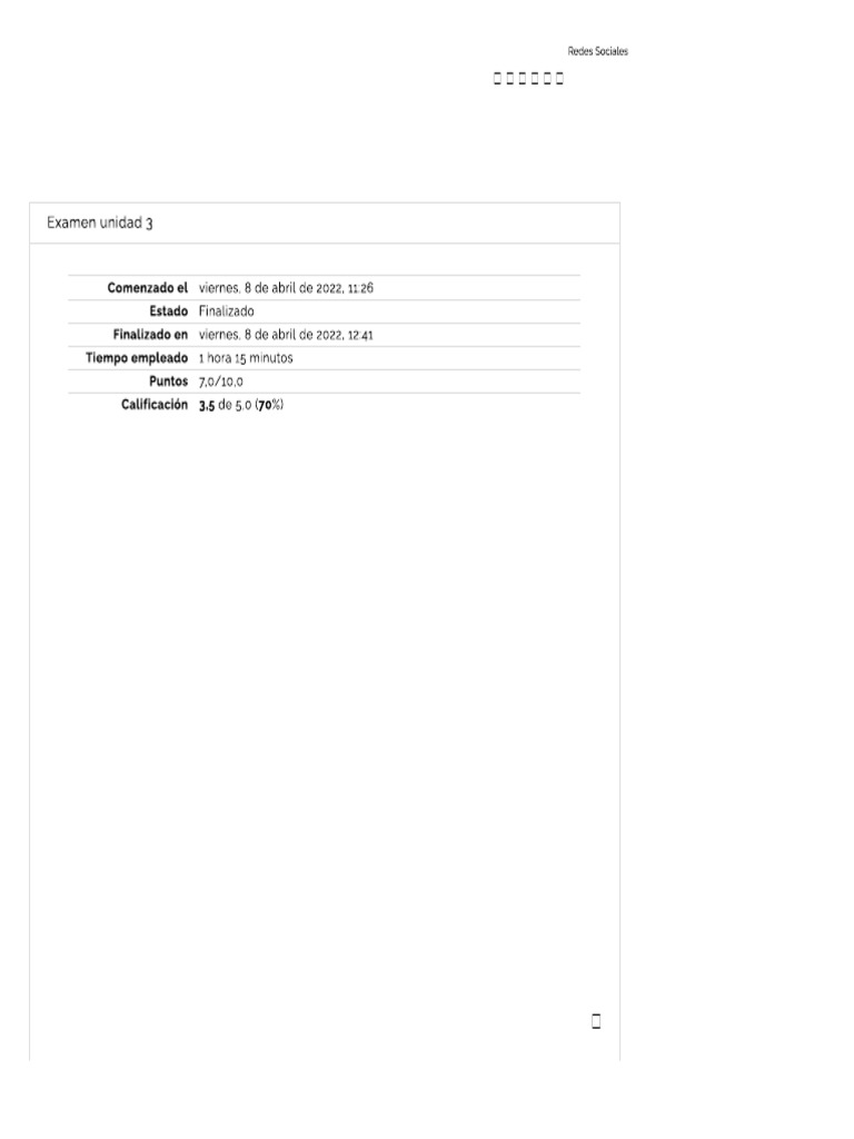 Examen Unité 3 Planification Et Prospective | PDF