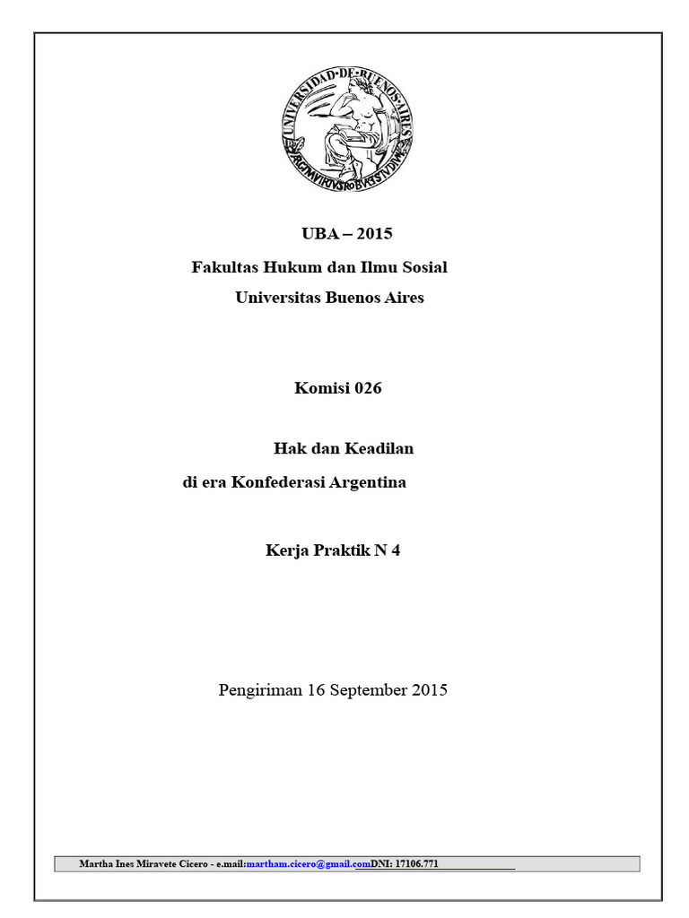 Praktik Kerja 4 - Hukum Dan Keadilan - Solaza Pallero - Martha Ines ...