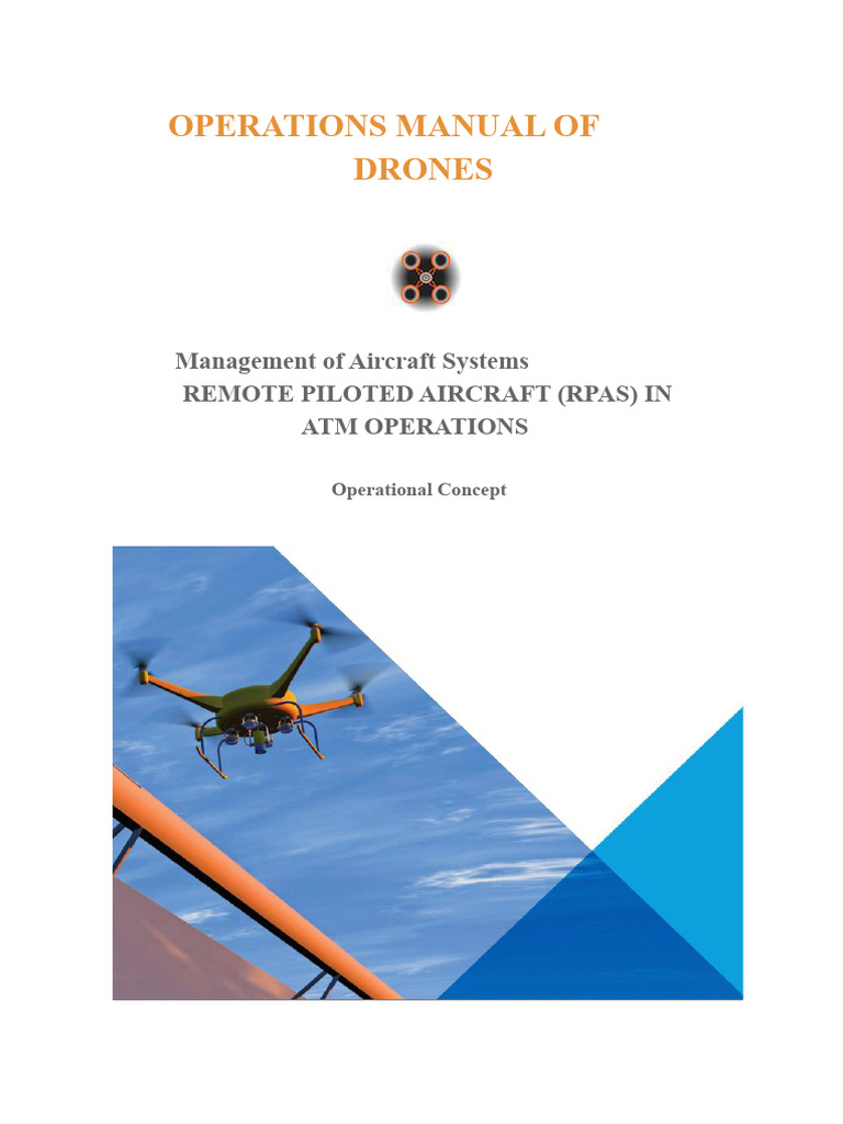 Drone Operations Manual | PDF | Unmanned Aerial Vehicle | Air Traffic ...