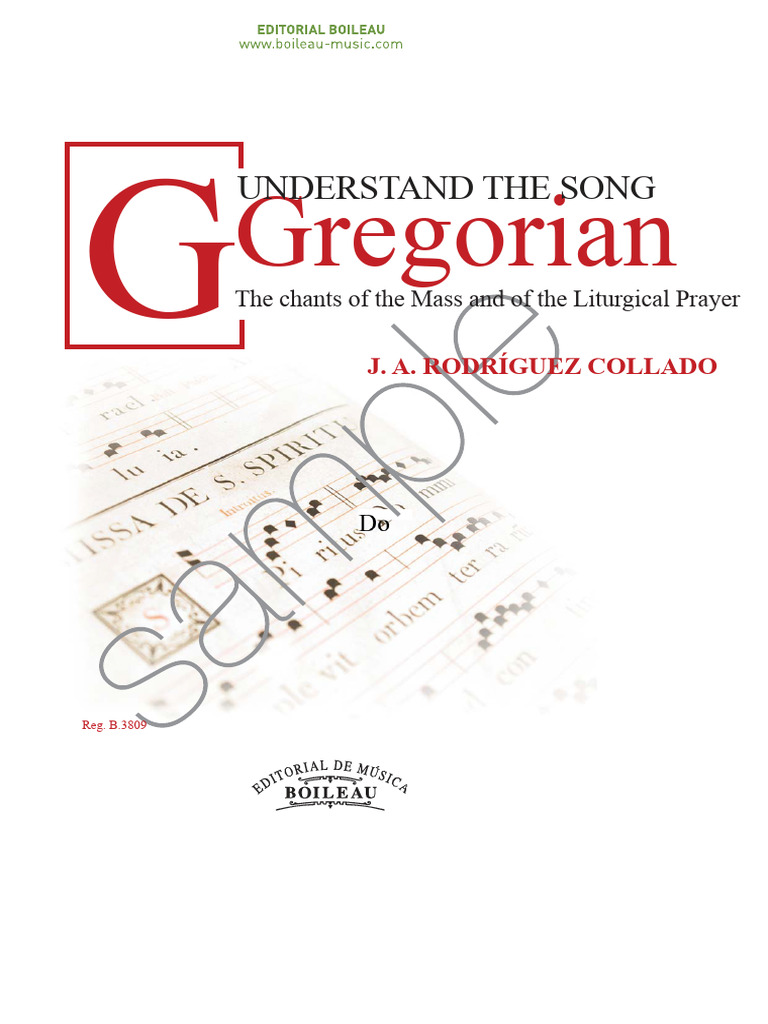 Gregorian | PDF | Gregorian Chant | Mass (Liturgy)