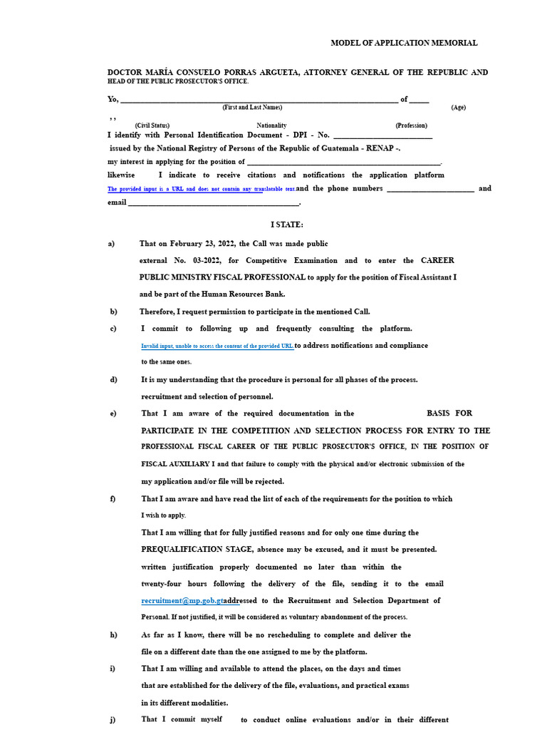 Memorandum of Request MP | PDF | Prosecutor | Justice