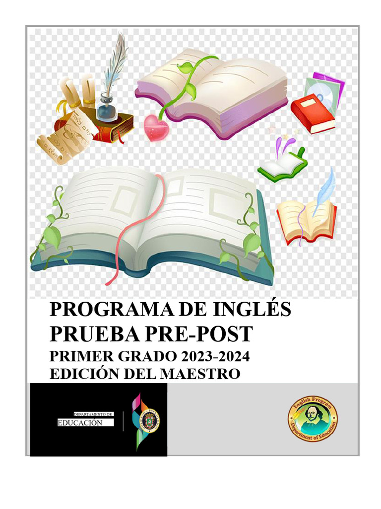 1er Pre-Prueba Post 2023-2024 Edición para Maestros | PDF