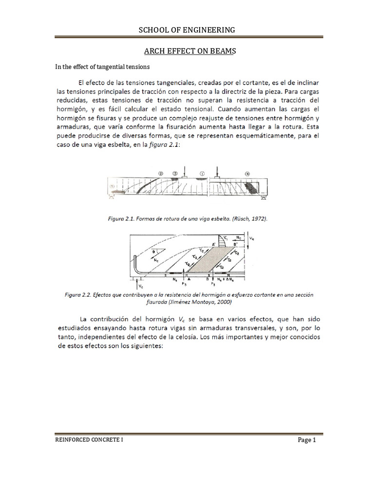 Arc Effect On Beams | PDF