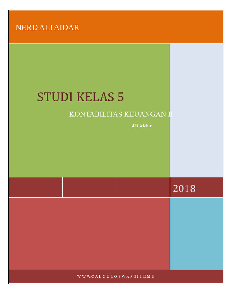 Studi Tentang Akun Kelas 5 Lengkap - Ali Aidar | PDF