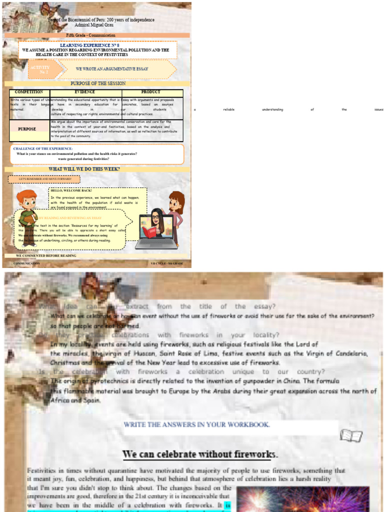5th To 8th We Write An Argumentative Essay (3) (Automatically Retrieved ...