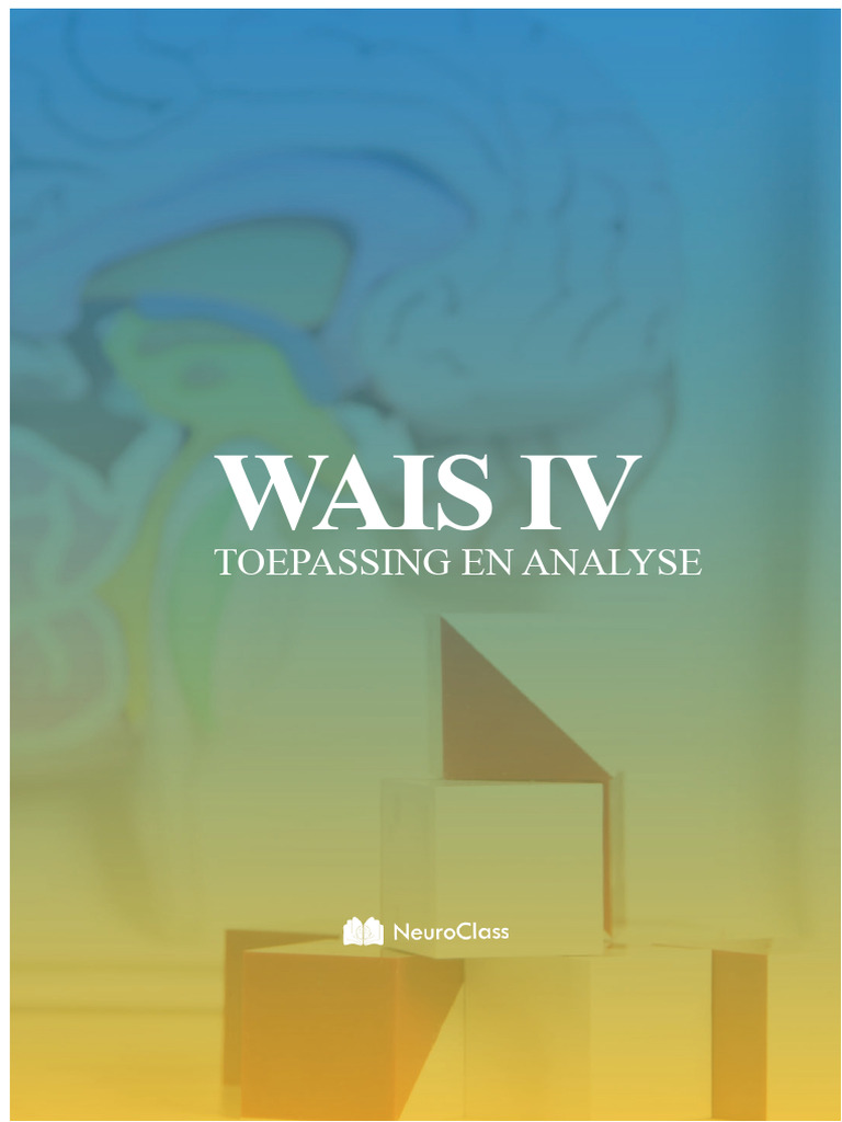 Handleiding WAIS IV Compleet | PDF