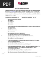 IWCF Well Control Formula Sheet | PDF | Energy Technology | Applied And ...