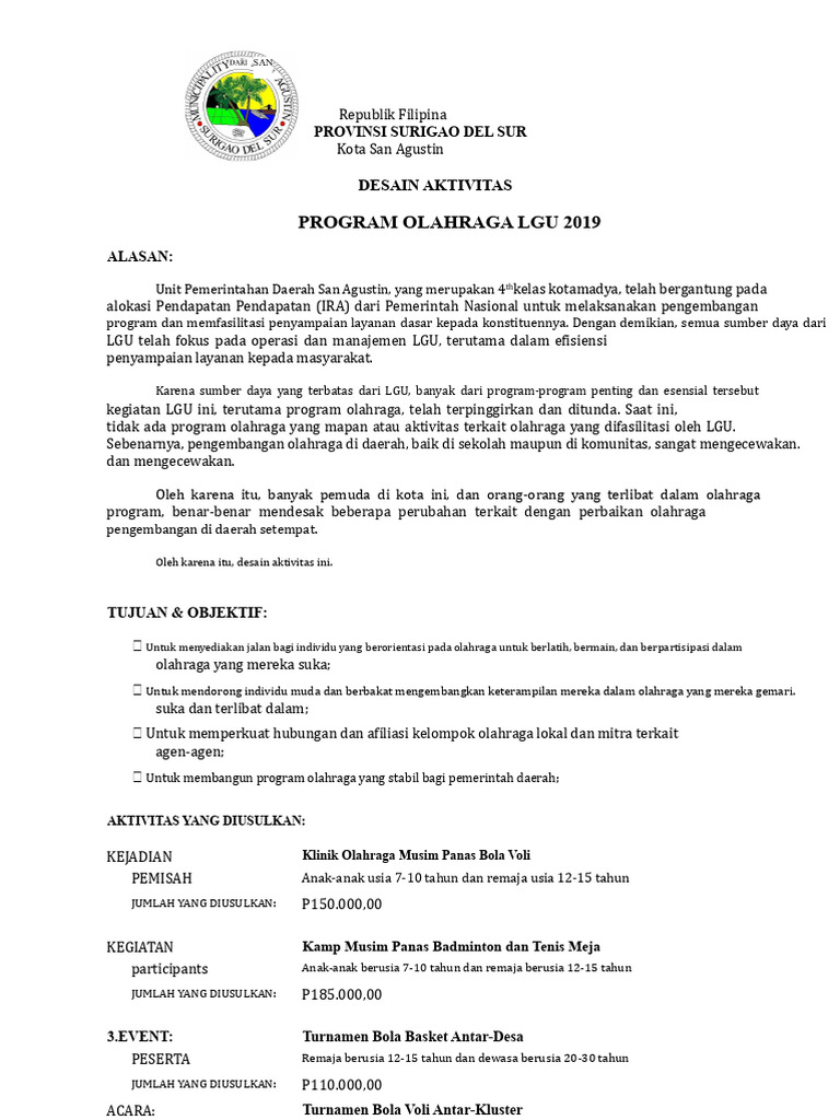 Desain Program | PDF