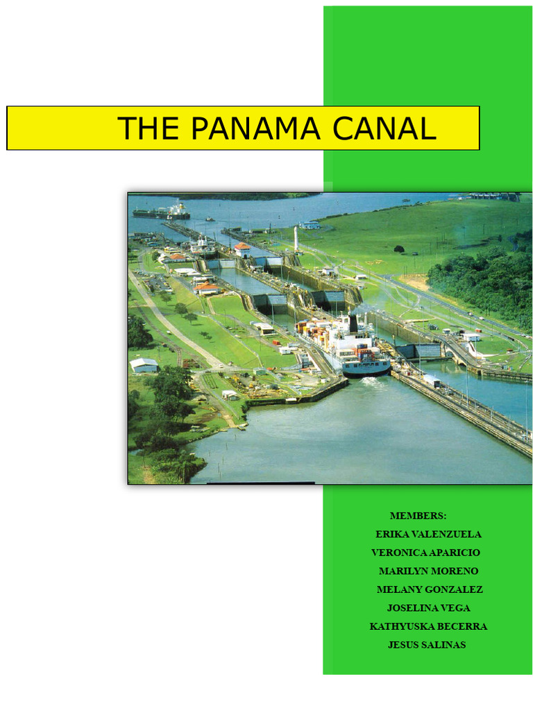Written Work - THE PANAMA CANAL (UPDATED) | PDF | Panama Canal | Canal