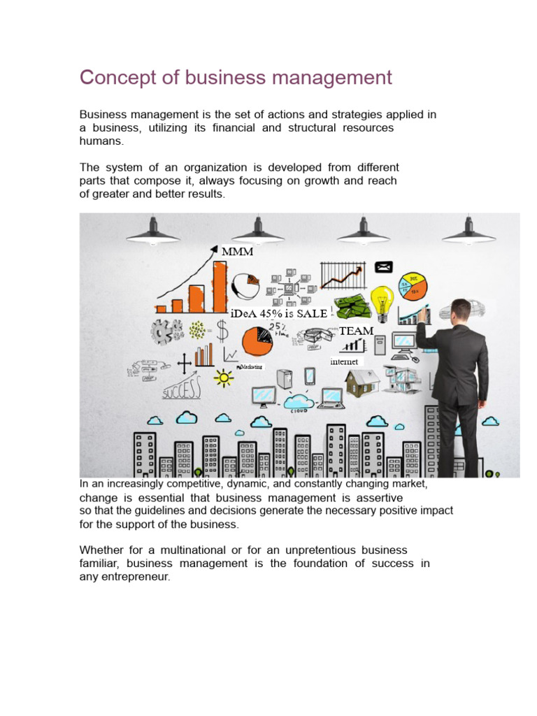 Concept of Business Management | PDF | Leadership | Innovation