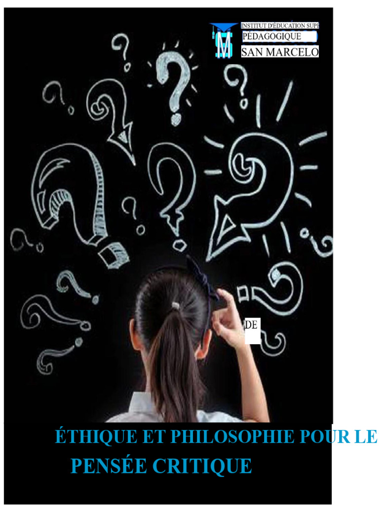 Éthique et Philosophie pour la Pensée Critique | PDF | Moralité | Aristote