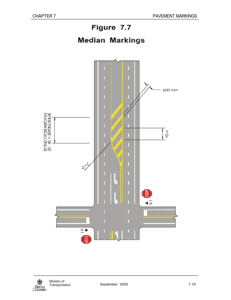 British Standard Median Marking | PDF