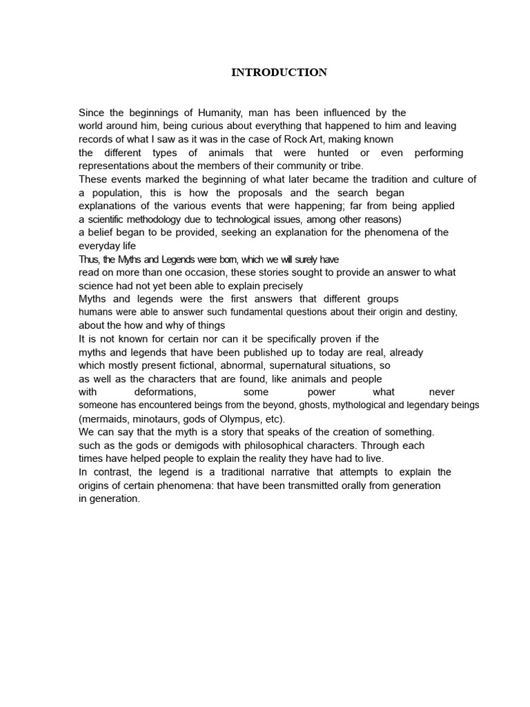 The Legend | PDF | Legends | Narrative