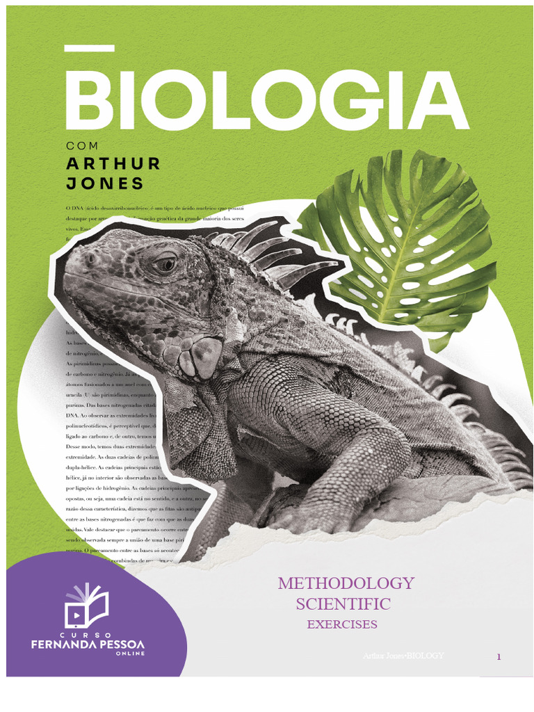 2023 - Online - Biology - Exercises - Class 02 - Scientific Methodology ...