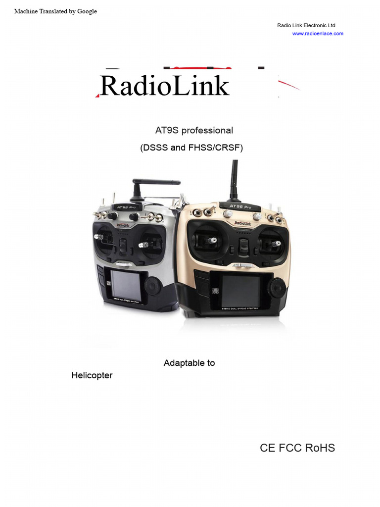 AT9S Pro | PDF | Antenna (Radio) | Electromagnetic Interference