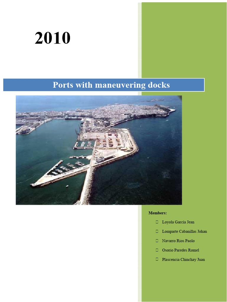 Docks | PDF | Tide | Port