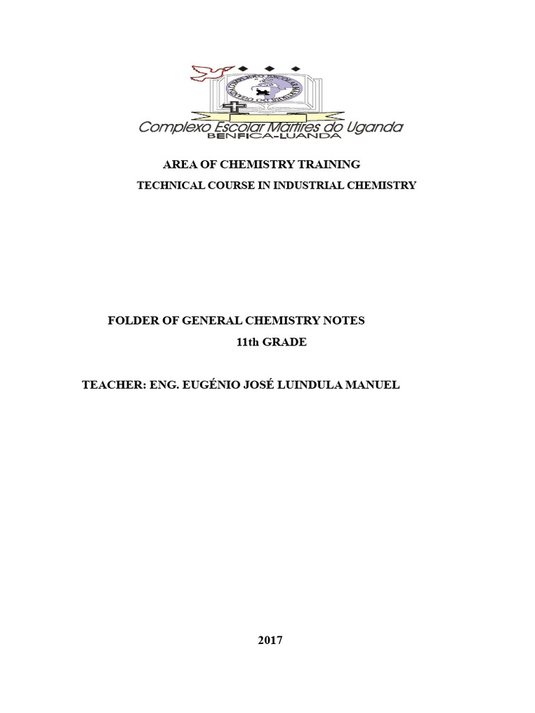 Chemistry Handbook 11th Grade. Gsi | PDF | Redox | Stoichiometry