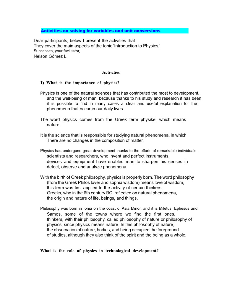 Assignment 1 General Physics Uapa | PDF | Euclidean Vector | Force