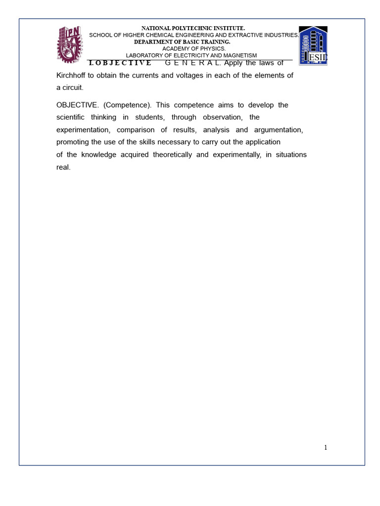 Kirchhoff's Laws in Electric Circuits | PDF | Voltage | Electrical Network