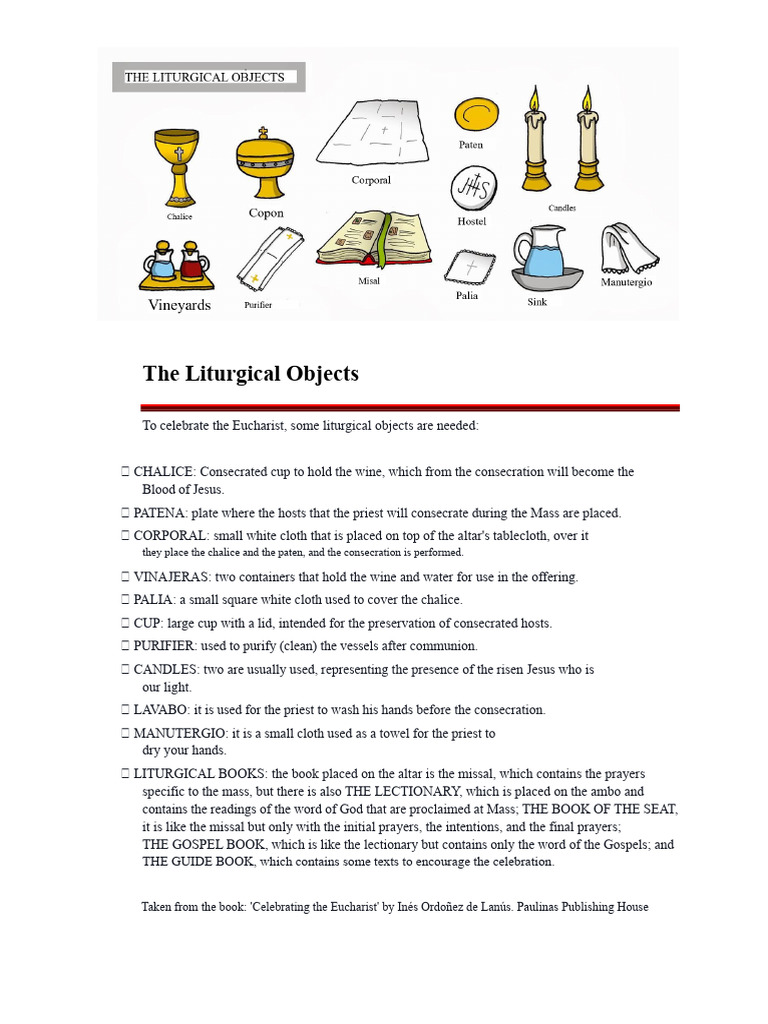 The Liturgical Objects | PDF