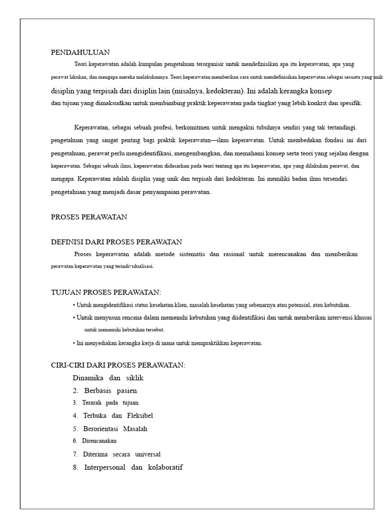 Teori, Model Dalam Obg | PDF