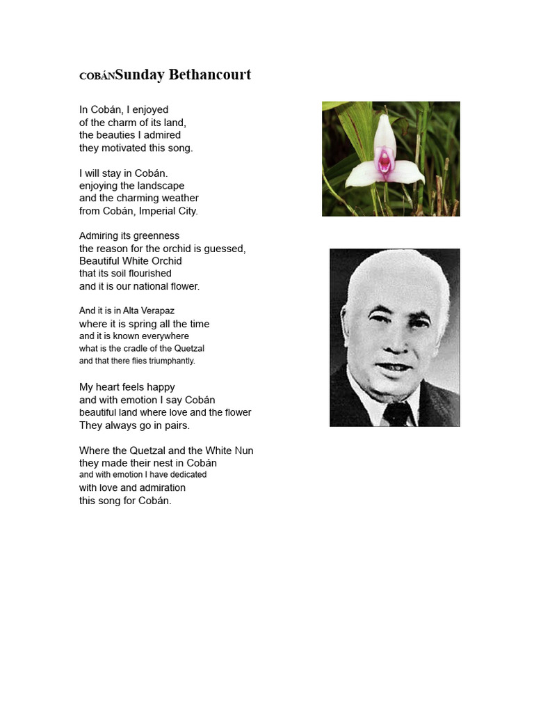 COBÁN Domingo Bethancourt | PDF