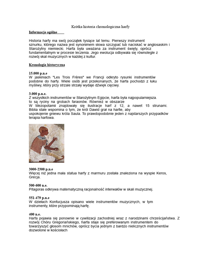 Historia Harfy | PDF