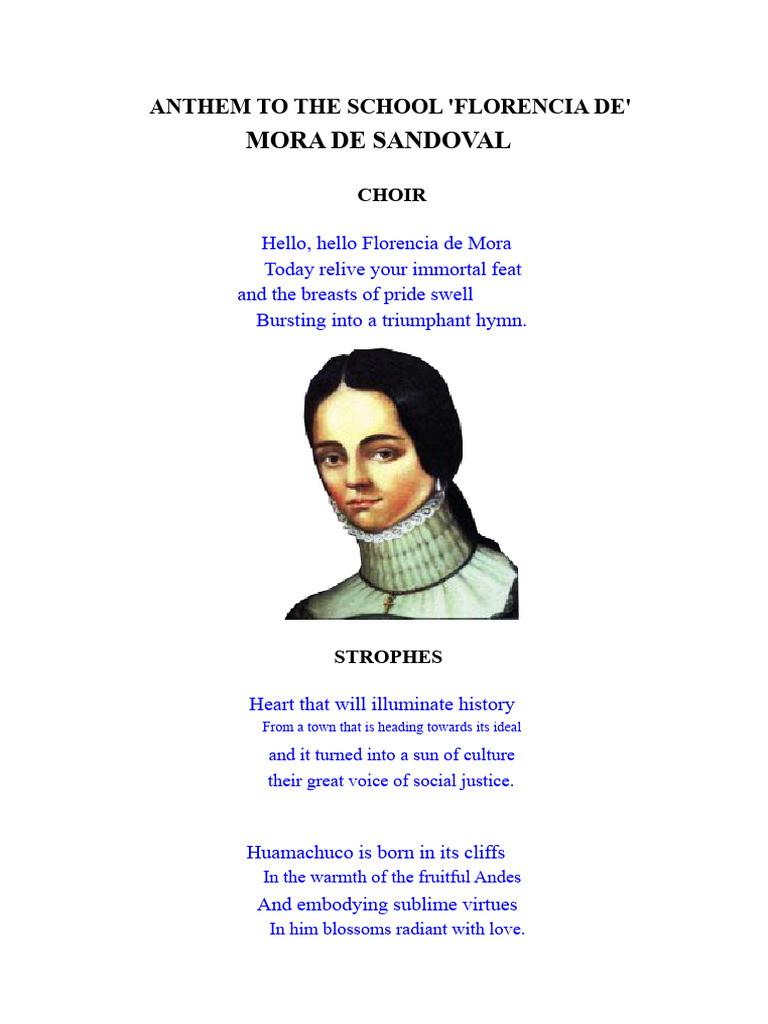 Hymn To The FMS School | PDF