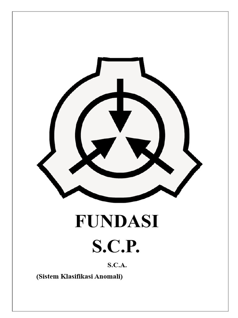 FUNDASI SCP RPG - Sistem Klasifikasi Anomali | PDF