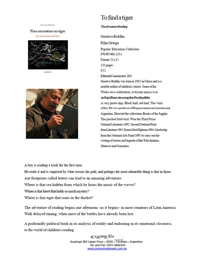 To Find A Tiger | PDF