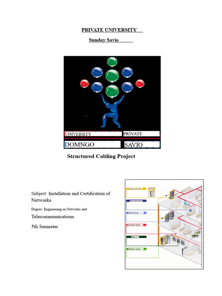 Structured Cabling Design for LAN Systems | PDF | Telecommunications ...