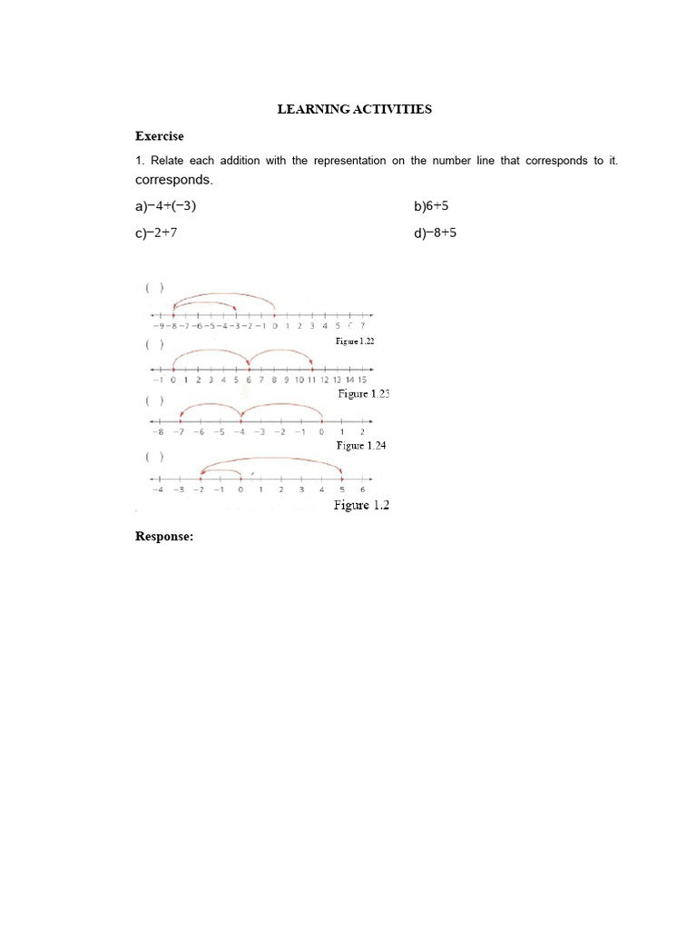 mathematics | PDF | Subtraction | Numbers