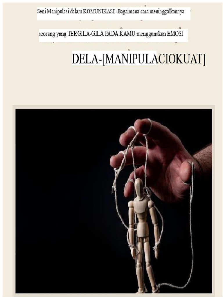 Teknik Manipulasi dalam Komunikasi | PDF