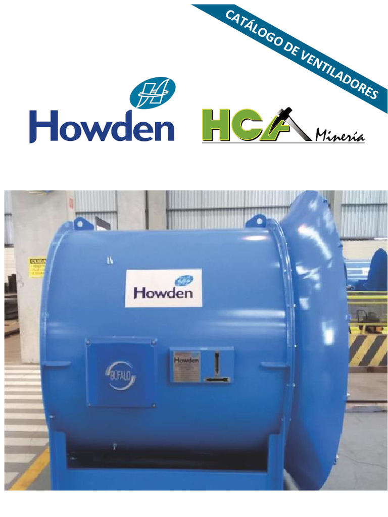 Howden Auxiliary Fans Catalog | PDF | Fluid Dynamics | Pressure
