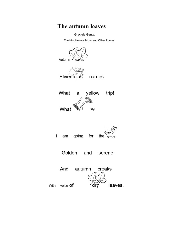 Autumn Quarantine Poem | PDF