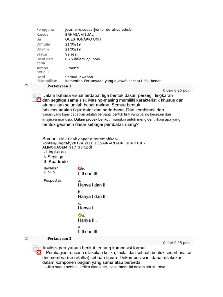 LATIHAN BAHASA VISUAL - Salin - Salin - Salin | PDF