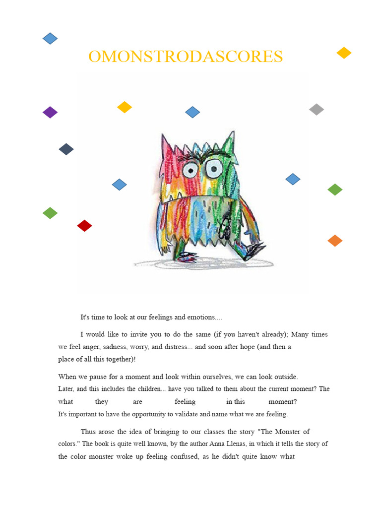 The Color Monster | PDF