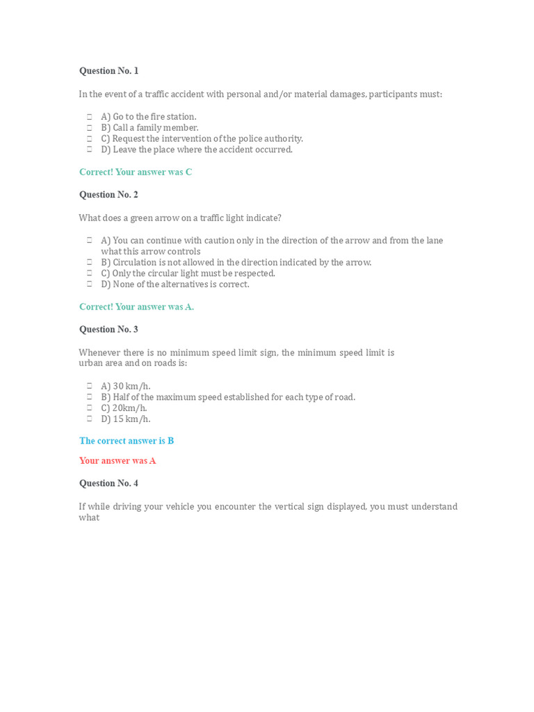 Management Exam | PDF | Traffic | Intersection (Road)