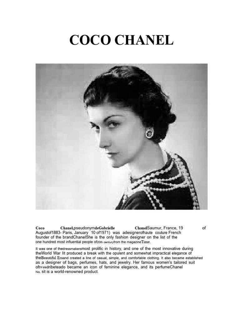 Coco Chanel | PDF