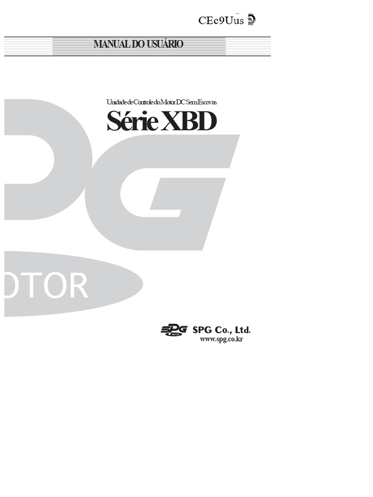 10.manual Do Controlador BLDC Tipo XBD em Inglês | PDF | Fonte de ...