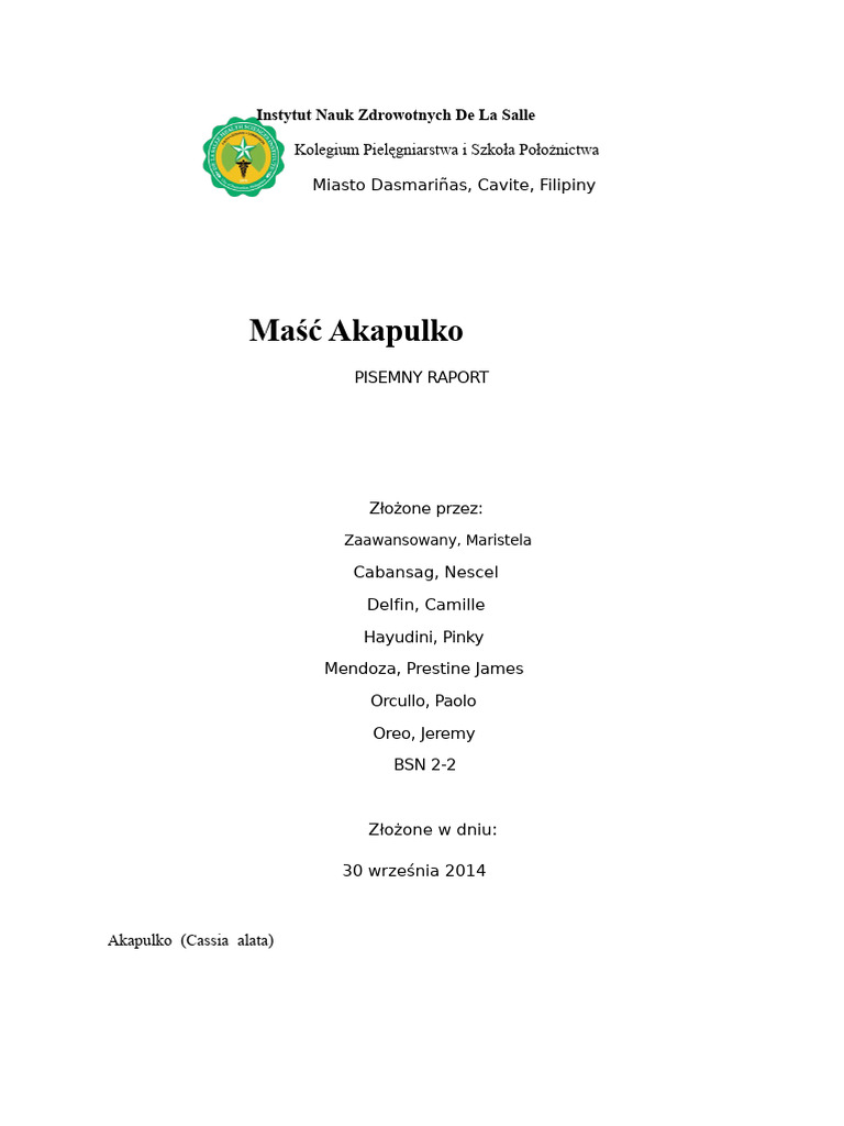 Akapulko | PDF