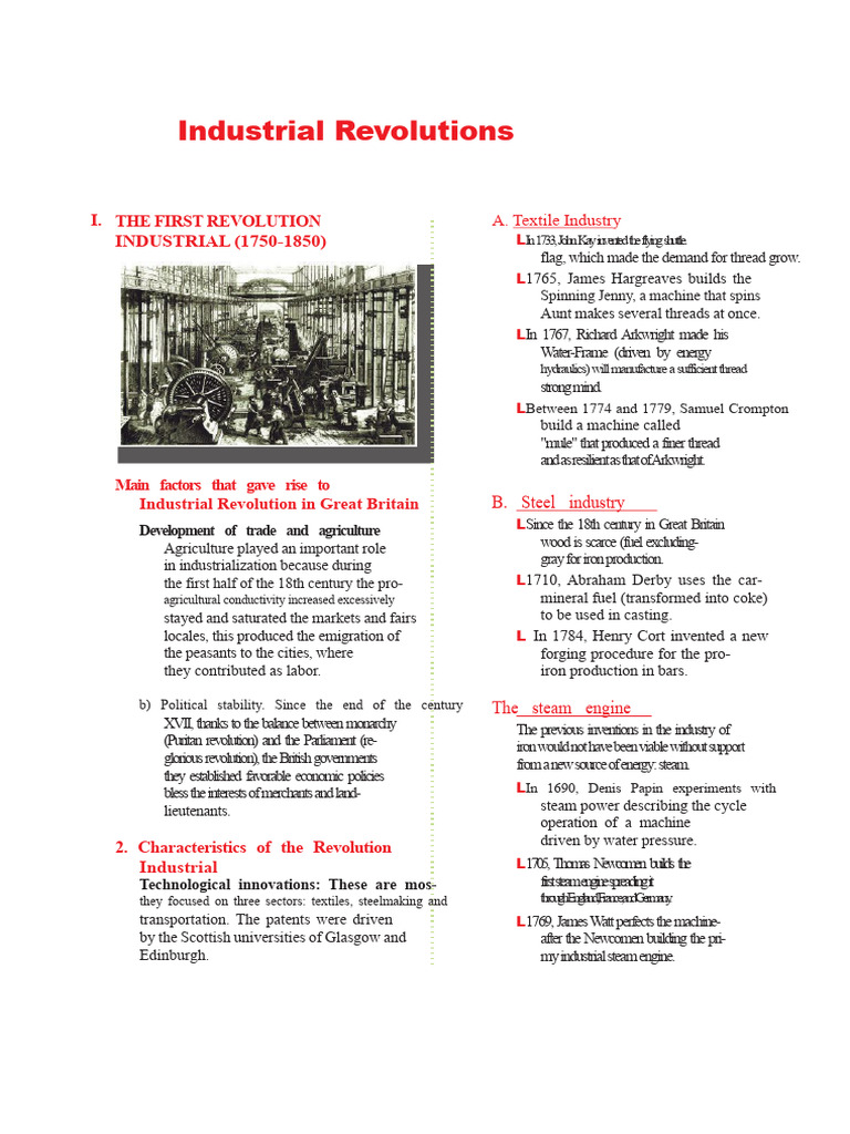 Second Industrial Revolution | PDF | Industrial Revolution | Engines