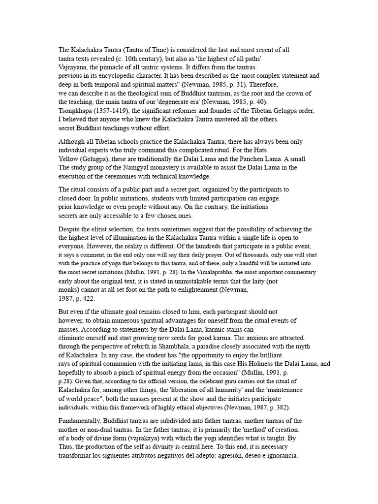 Kalachakra Public and Secret Initiations | PDF | Vajrayana | Tantra