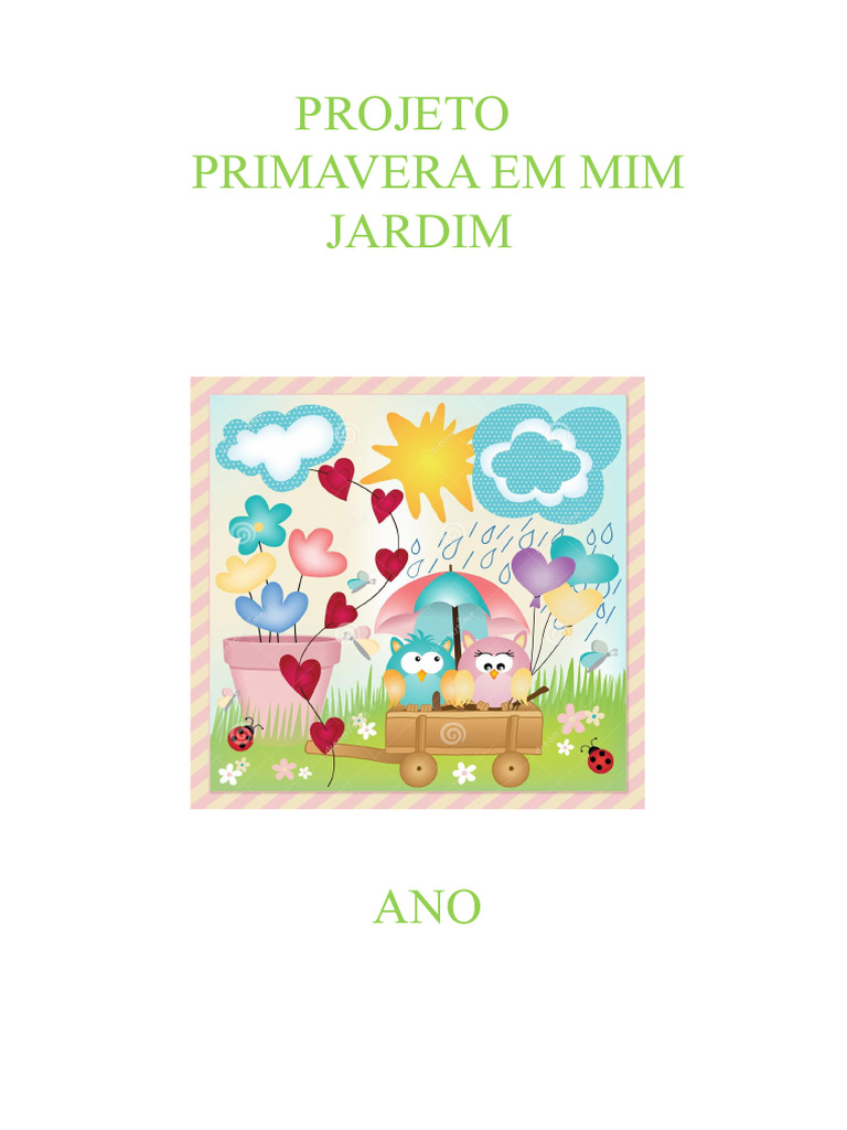 Projeto Primavera Jardim Maternal | PDF