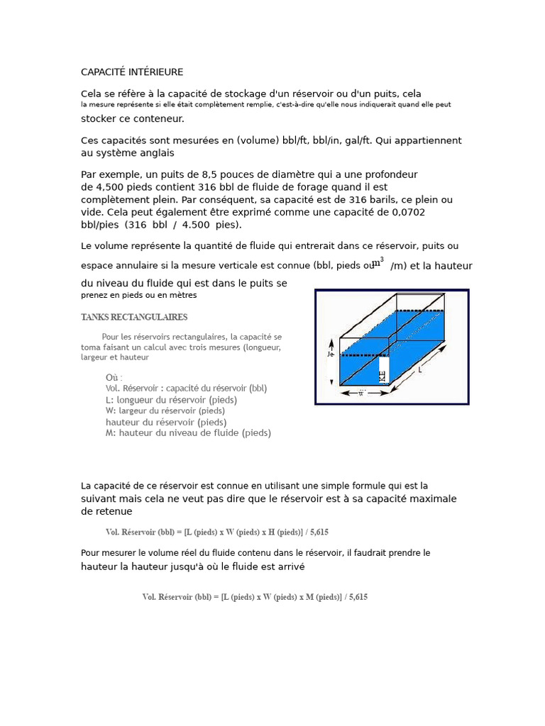 Espace Annulaire | PDF | Forage | Tuyau