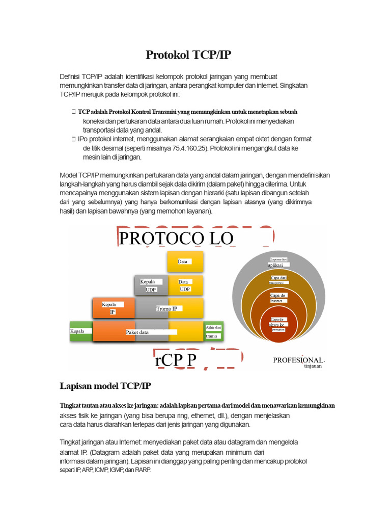Protokol TCP-IP | PDF