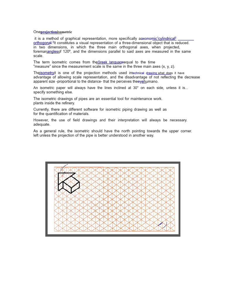 Isometric Piping Drawing Guide | PDF | Pipe (Fluid Conveyance ...