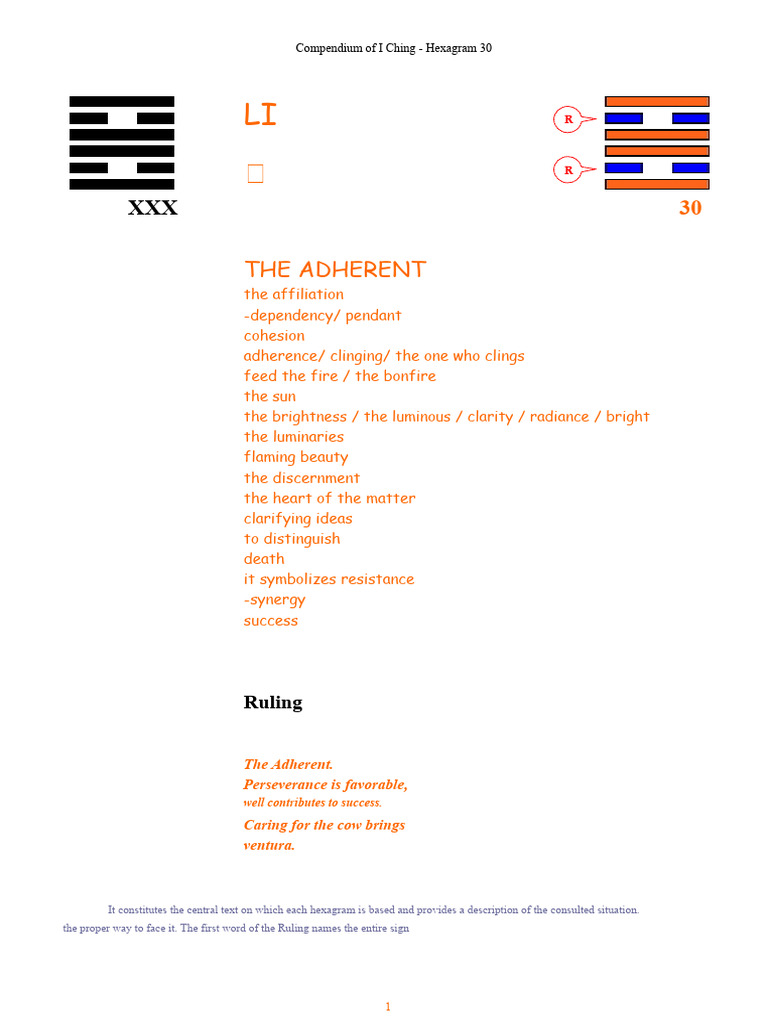 Hexagram 30 | PDF