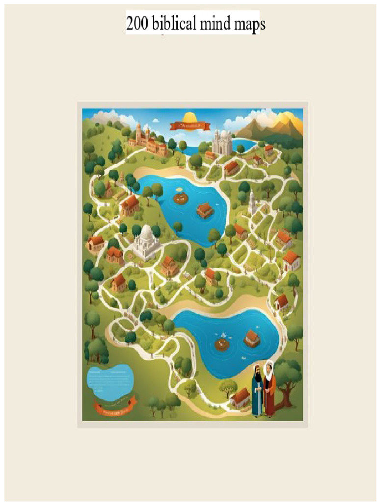 200 Biblical Mind Maps PDF | PDF | Nevi'im | Jesus
