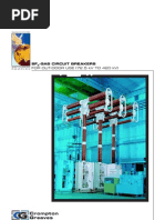 33kv Abb Gis System | PDF | Switch | Electricity